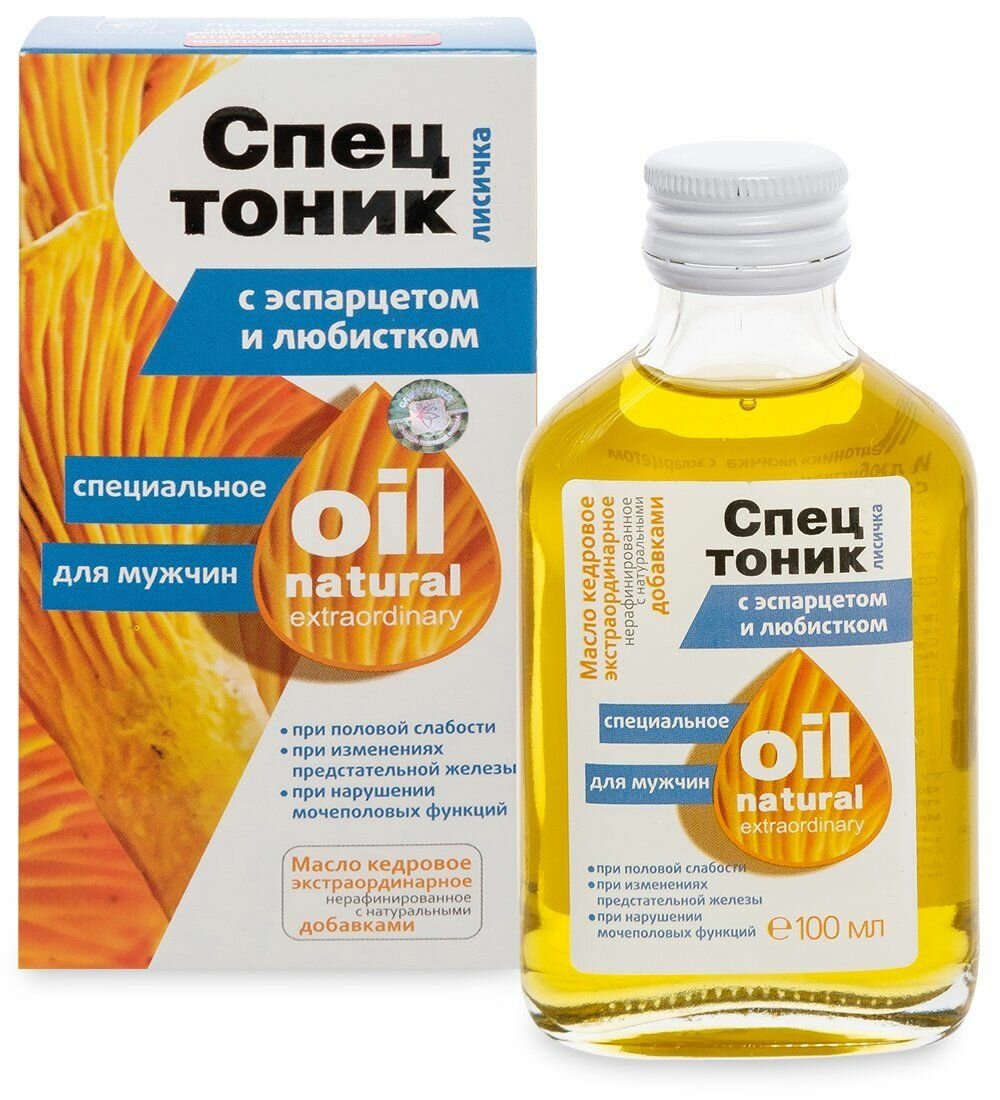 Спецтоник Лисичка с эспарцетом и любистком. Для мужчин, 100 мл A2134526