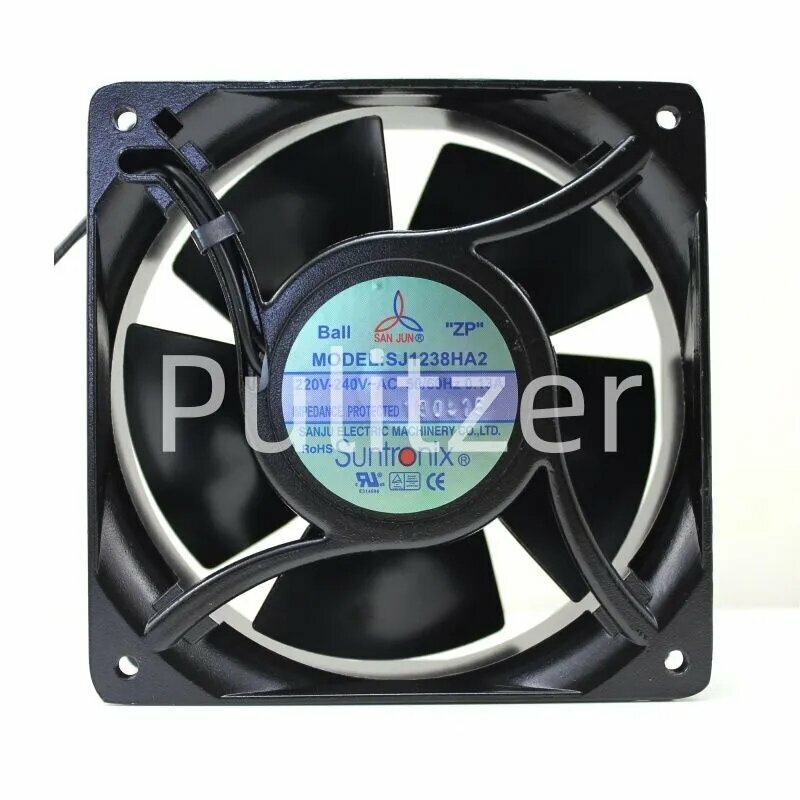 SJ1238HA2 120*38mm 220V водонепроницаемый осевой вентилятор
