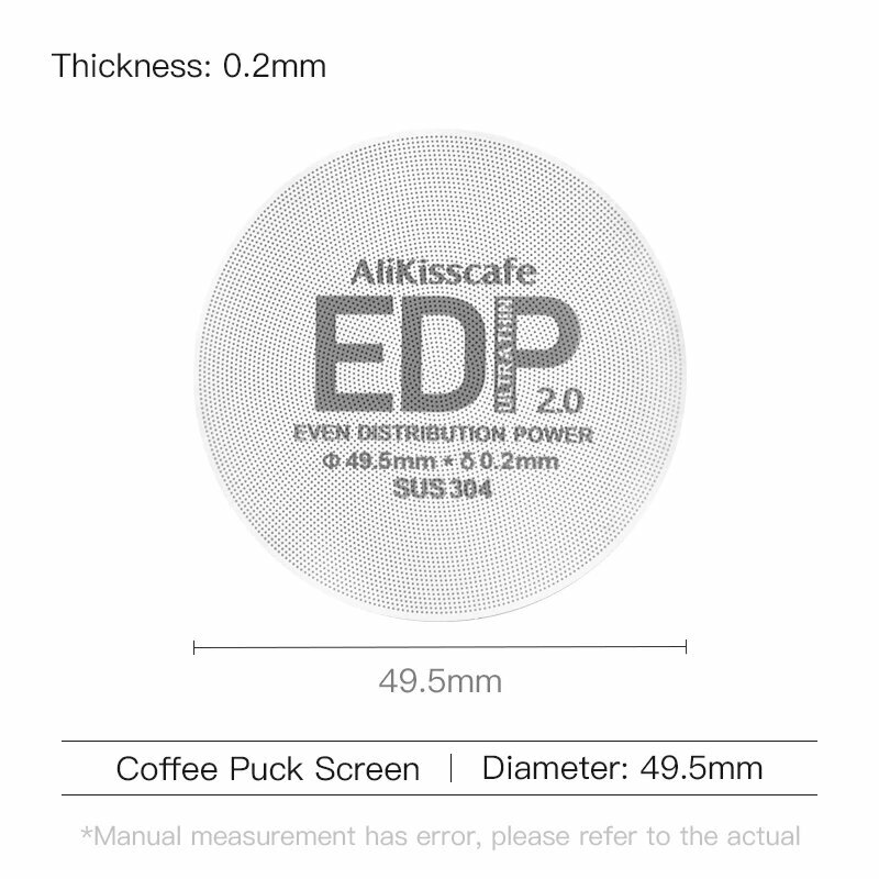 AliKisscafe 58 мм до 49 мм понижающая корзина для фильтра, комплект трамбовки для бездонного портафильтра, аксессуары для эспрессо, инструменты для бариста