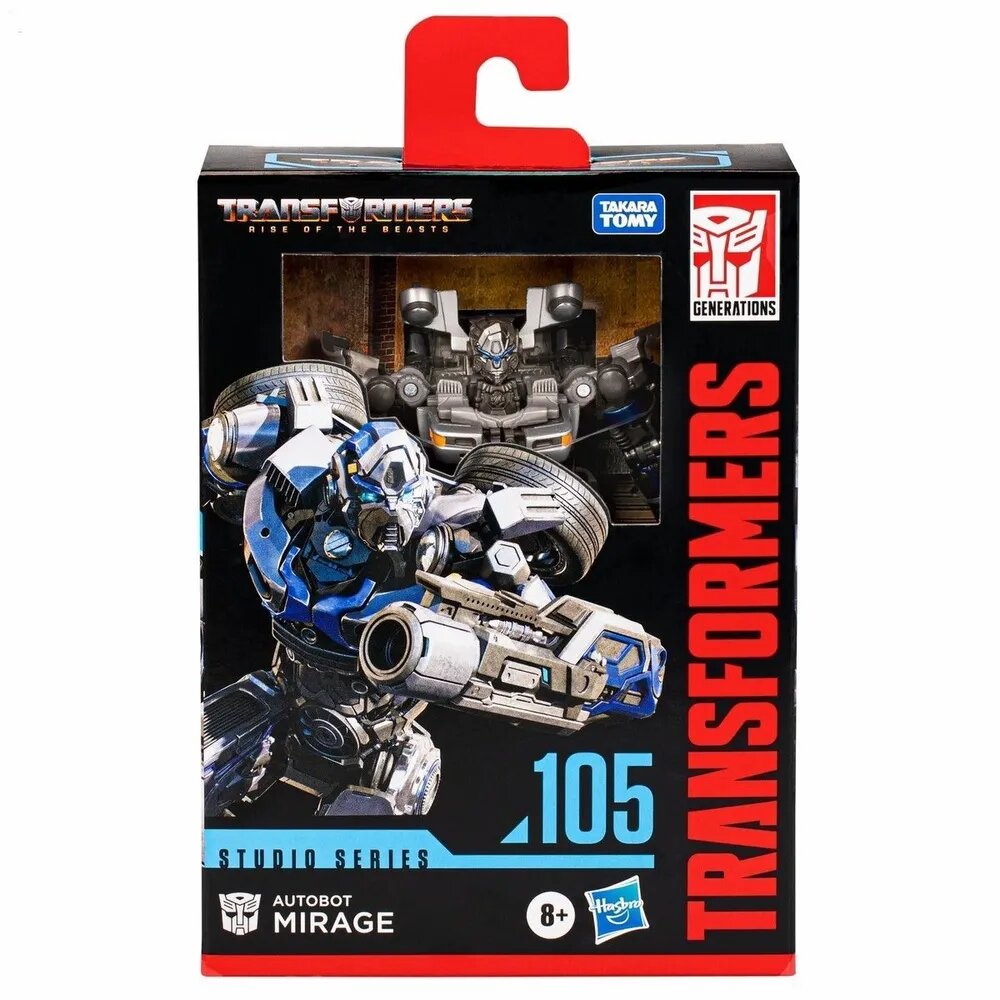 Трансформеры игрушки Hasbro Transformers Studio Series Deluxe Transformers: Rise of the Beasts SS105 Autobot Mirage (11.5cm) F7231