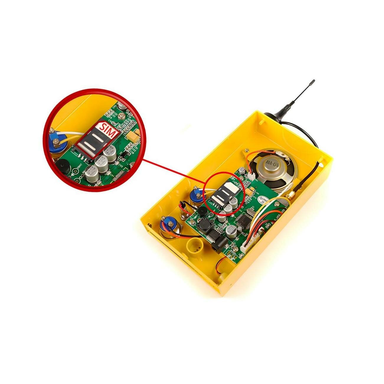 Кнопка GSM/4G сигнализации Страж GSM/SOS для экстренного вызова охраны в школу. SIM-карта. Встроенный аккумулятор. Металлический корпус. от -40 до 55°