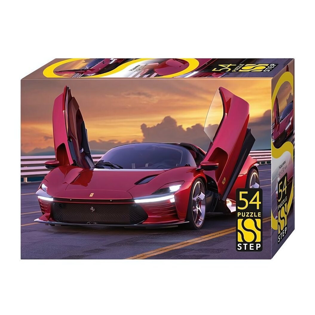 Пазл 54эл. «Машины» — яркий конструктор для любителей скорости и автоспорта