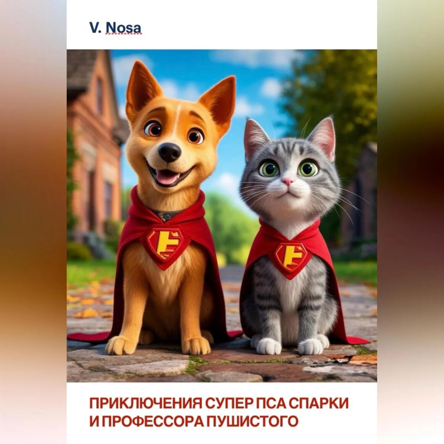 Приключение супер пса Спарки и Профессора Пушистого [Аудиокнига]