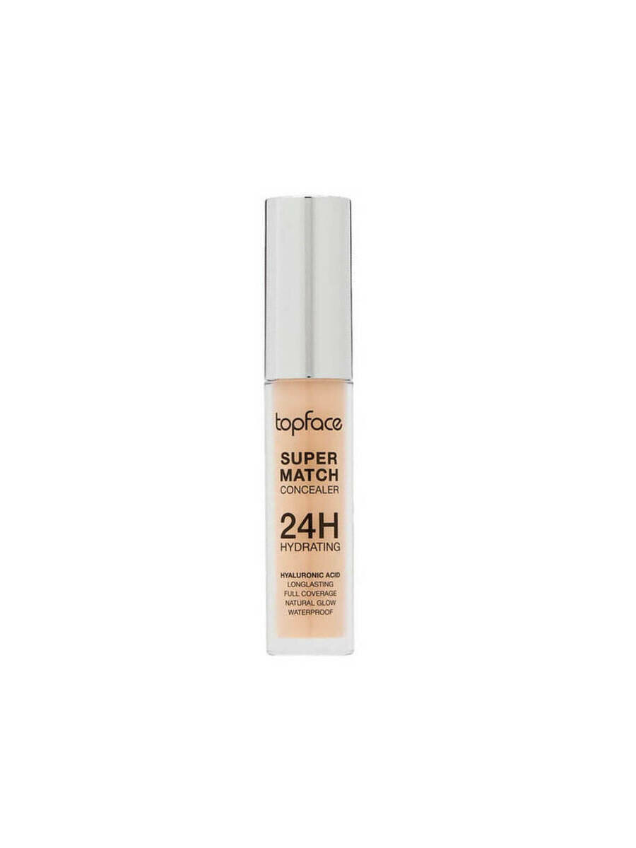 Консилер Topface Super Match Concealer 24H стойкий до 24-х часов, 001