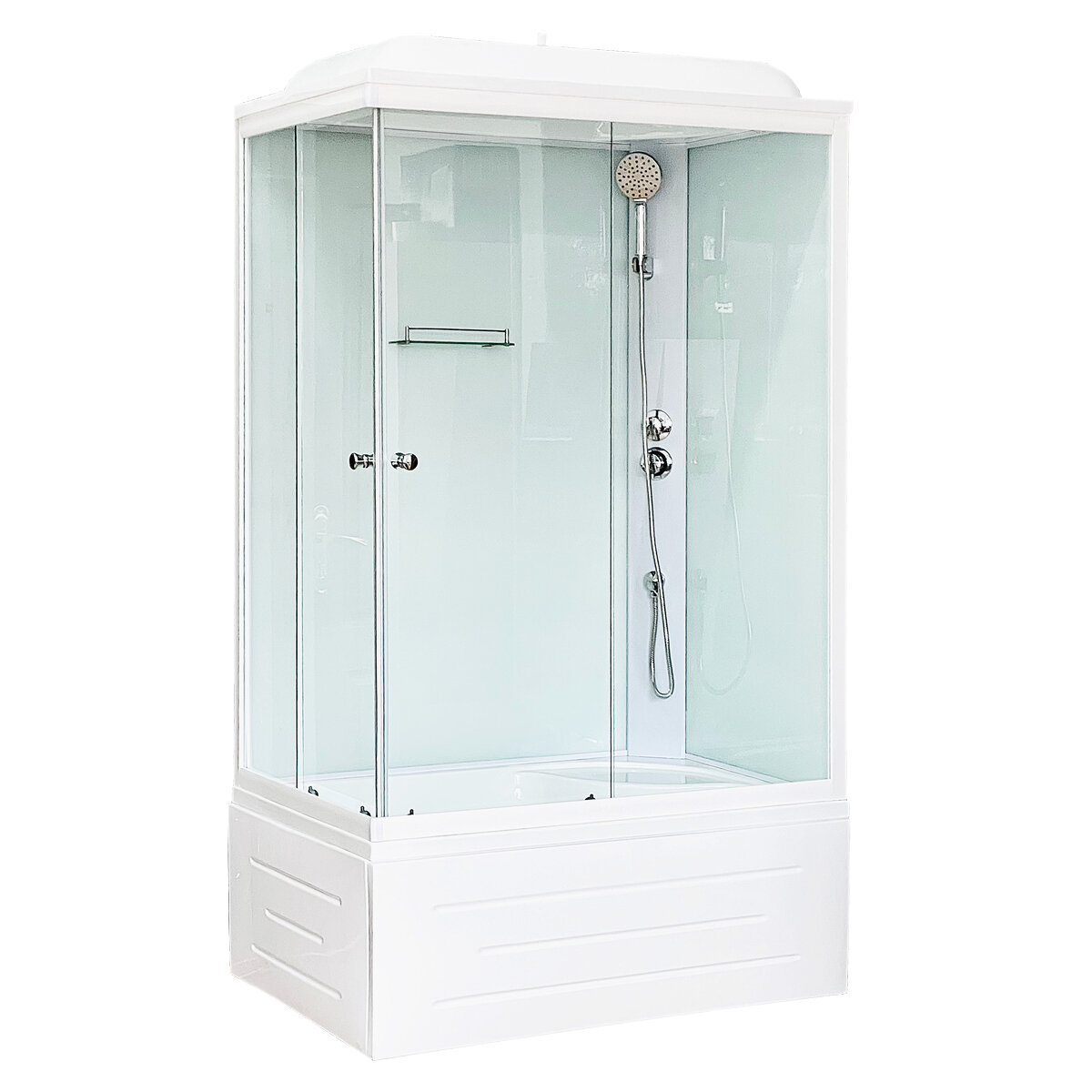 Душевая кабина Royal Bath 8120BP5-WT-R белое/прозрачное