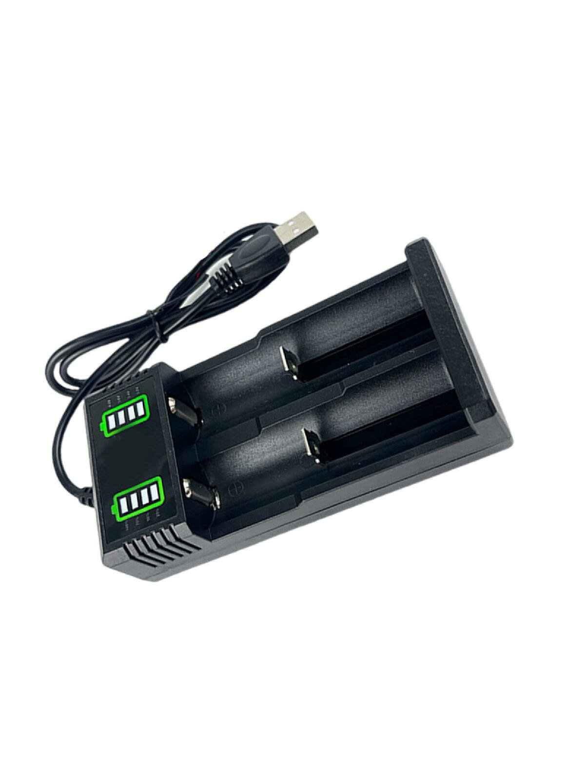 Интеллектуальное зарядное устройство USB 18650 для 21700,26700,14500 литиевых батарей