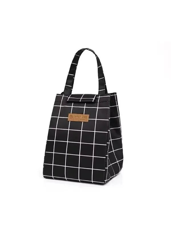 Японская сумка-термос для ланча - утепленная сумка для еды с алюминиевой фольгой, переноска обедов на работу