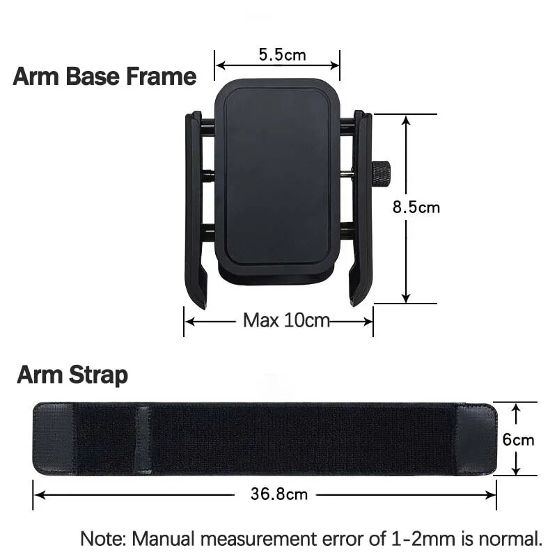 Универсальный Держатель Для Телефона На Запястье И Руку С Поворотом На 360 Градусов ° Вращающийся Спортивный Ремешок Для Бега