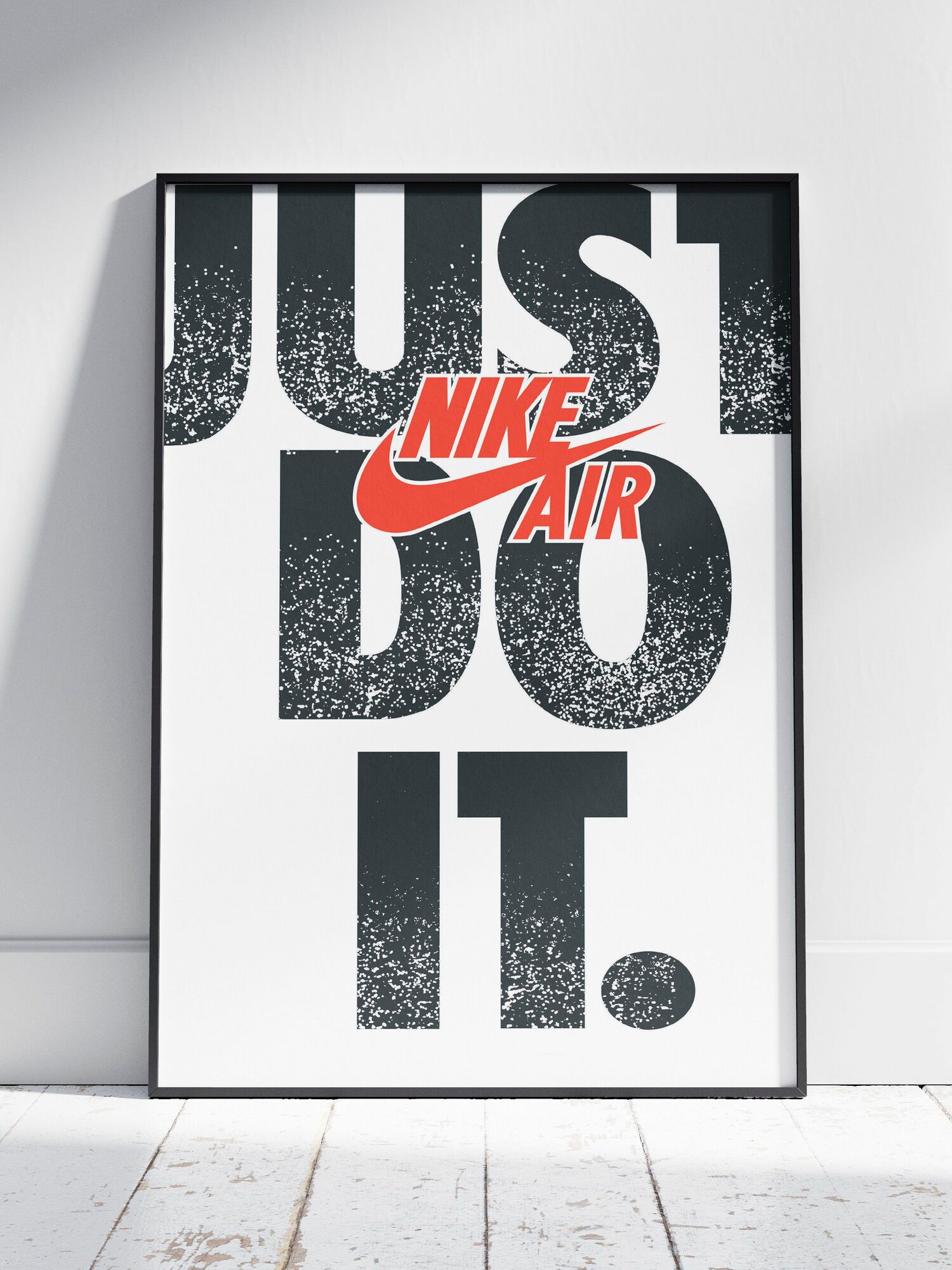 Плакат на стену для интерьера Бренды (Найк - Nike 2) - Постер по моде и одежде формата A3 (30x42 см)