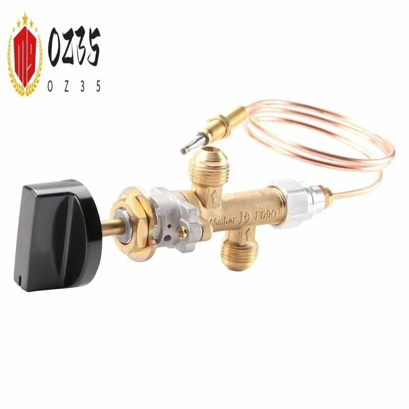 (A Z Q K) Пропан Lpg Газовая пожарная яма Предохранительный клапан Устройство контроля пламени Клапан газового нагревателя с термопарой и ручкой
