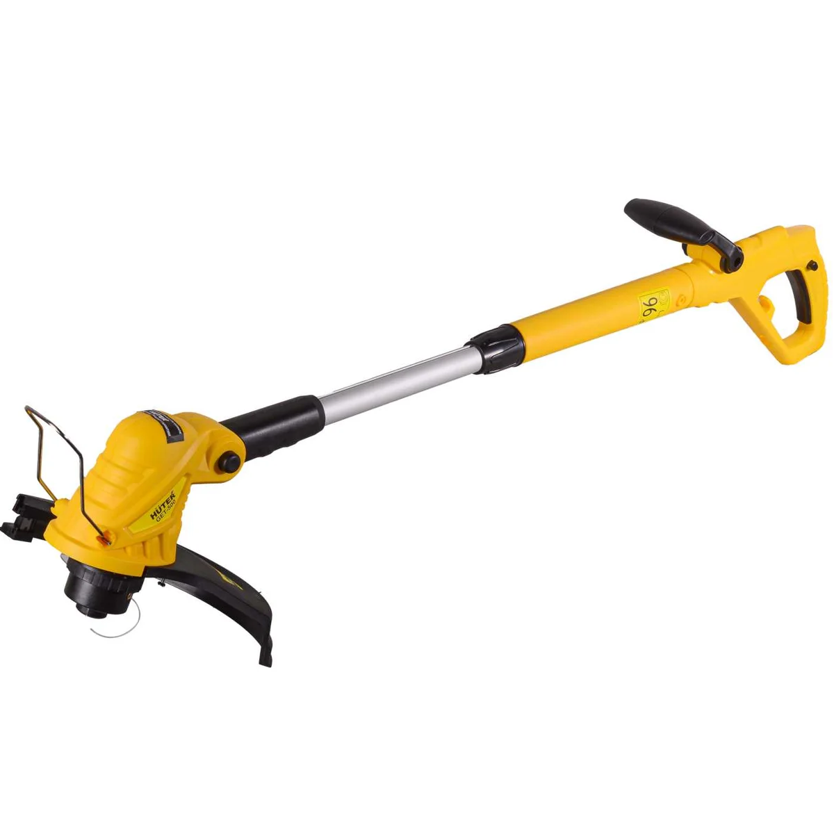 Триммер электрический (электрокоса) Huter GET-500, 500 Вт, желтый