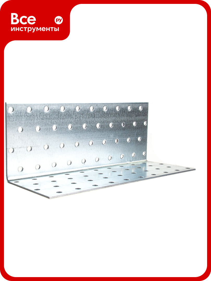 Равносторонний крепежный угол Tech-Krep 200Х80х80 x 2,0 - накл. 126677