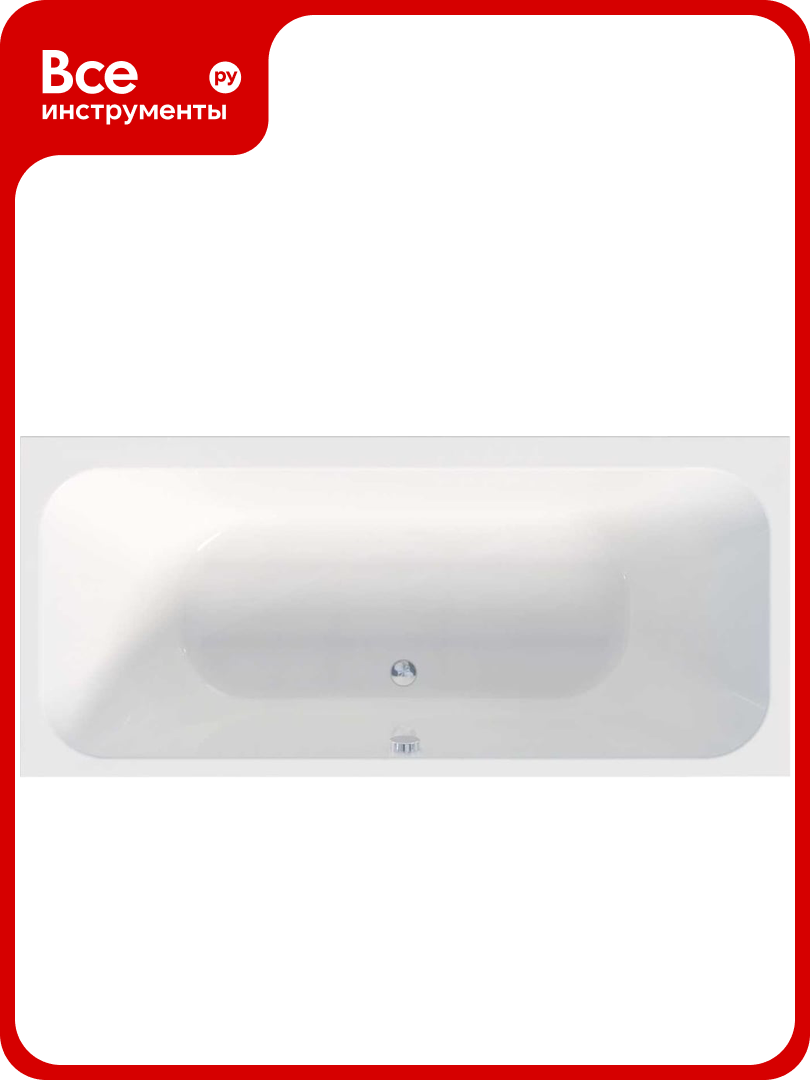 Акриловая ванна Радомир "Прованс 180x80", рама-подставка 1-01-0-0-1-185