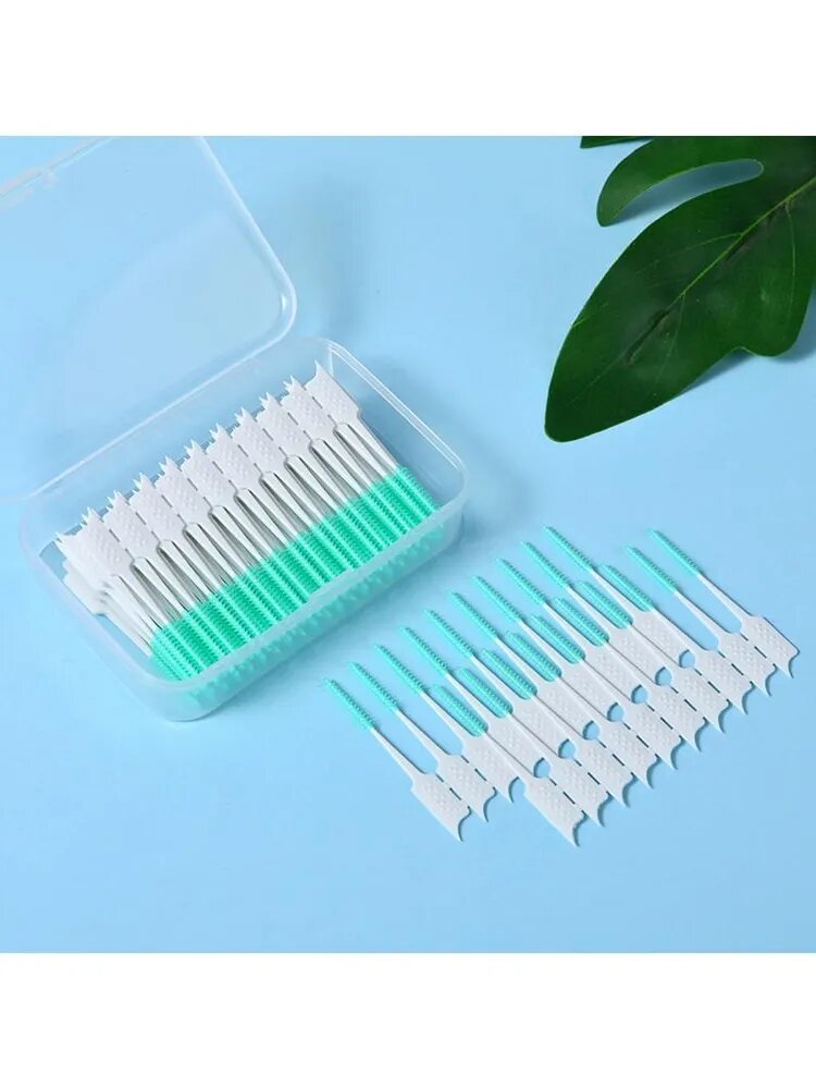 Мягкая резиновая межзубная щетка