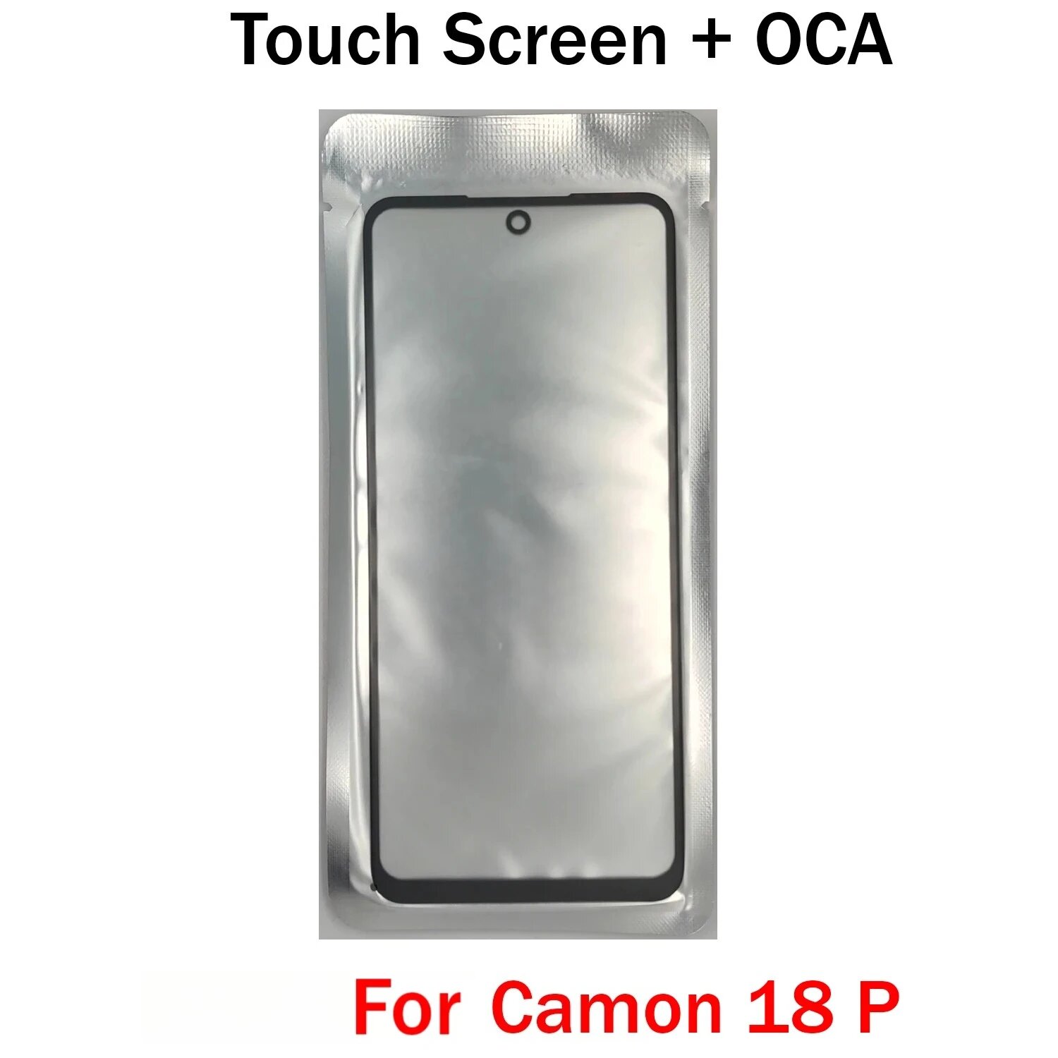 Для Tecno Camon 11 12 15 16 17 17P 18 18i 18P 18T 19 20 30 Pro Premier Air Neo сенсорный экран переднее стекло + OCA For Camon 18 P