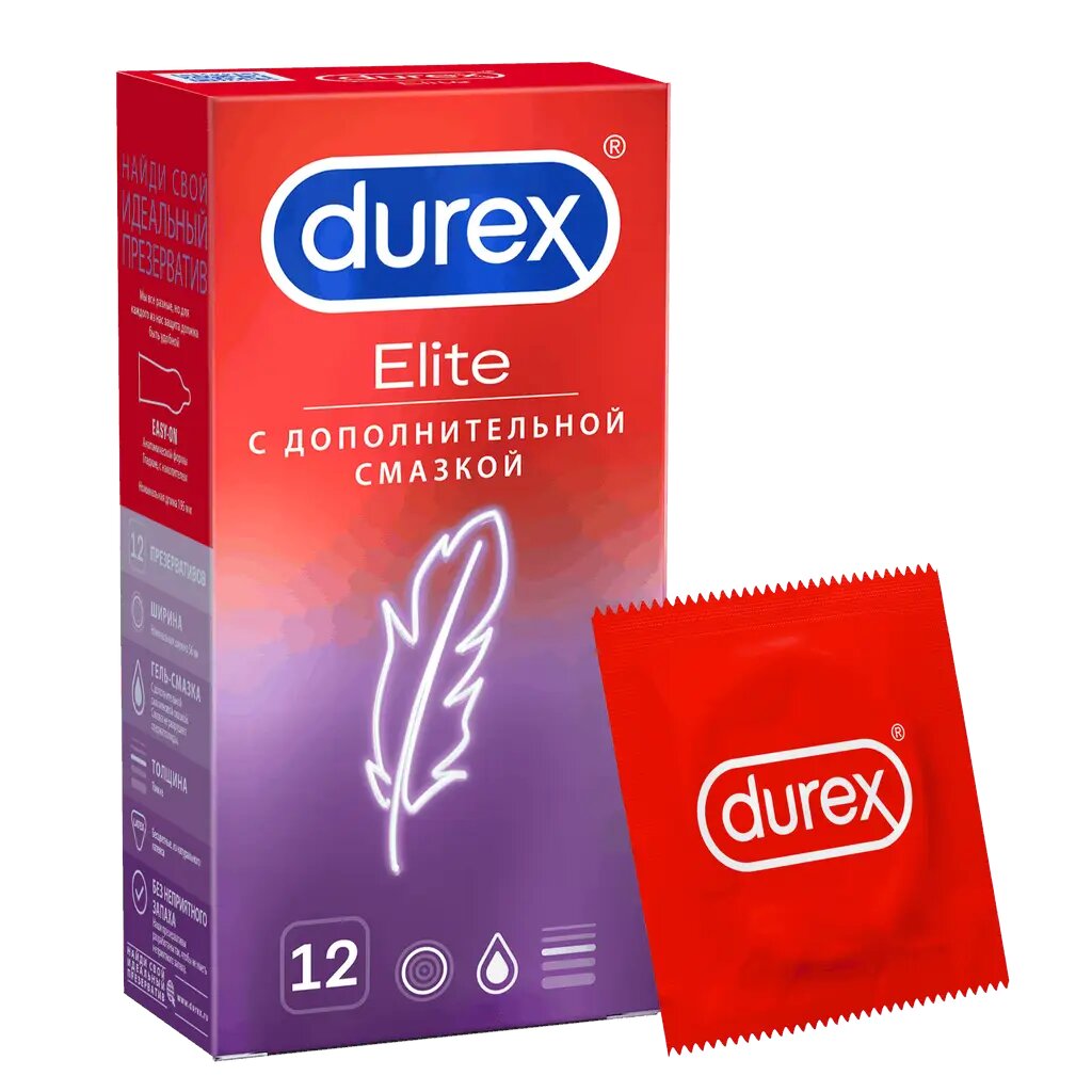 Презервативы Durex Elite 12 шт