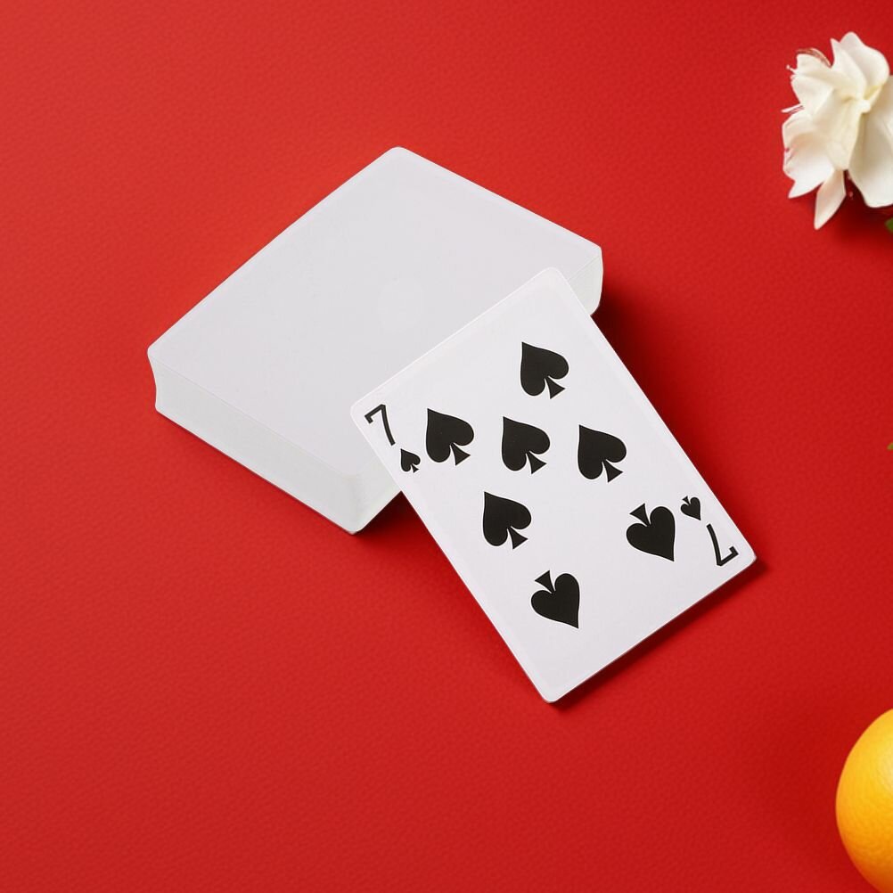 Покерные Карты, Бумажные Бланки, 2 Комплекта, Для Передачи Тепла, Прямоугольные, Для Самодельных Проектов