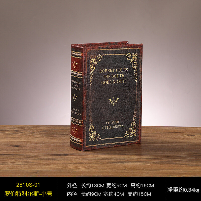 Имитация книги, модель книги для декора в кабинете, офисе, книжной полке, винтажная декоративная книга, реквизит для фотографии, ремесленная демонстрация