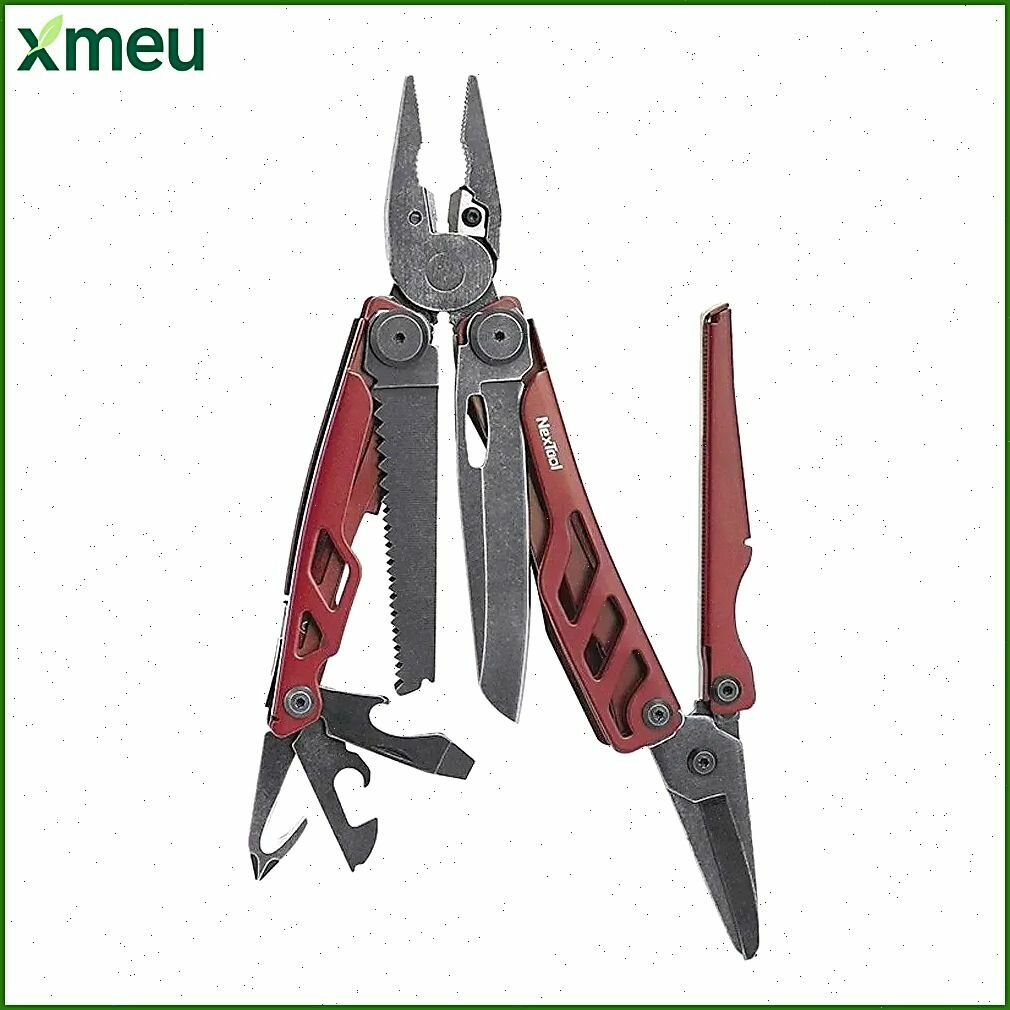 Мультитул Nextool Flagship Pro, 16 функций, красный