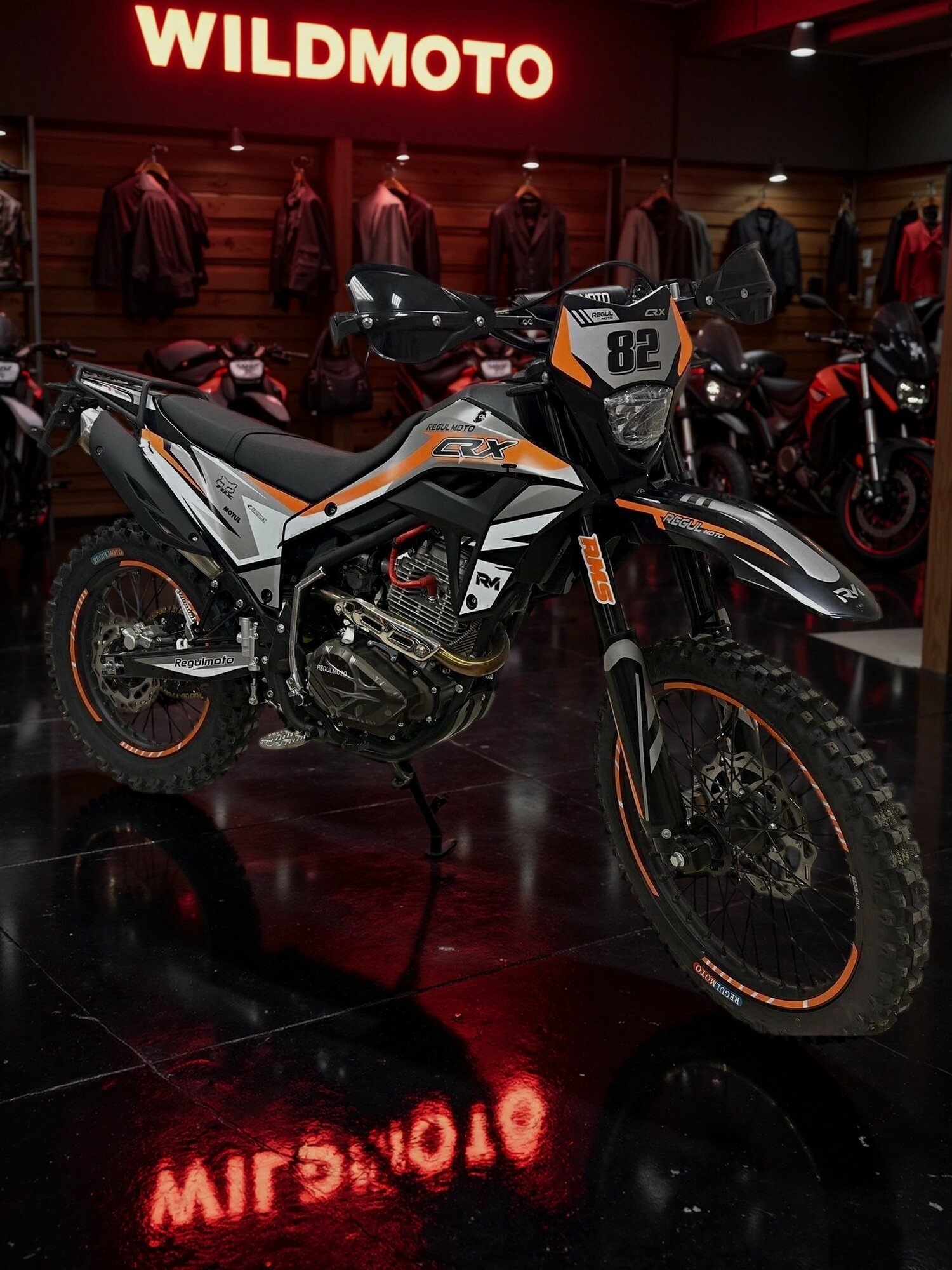 Мотоцикл кроссовый / эндуро Regulmoto CR - X с ✅ ПТС баланс. Ва❗24 л. с.❗