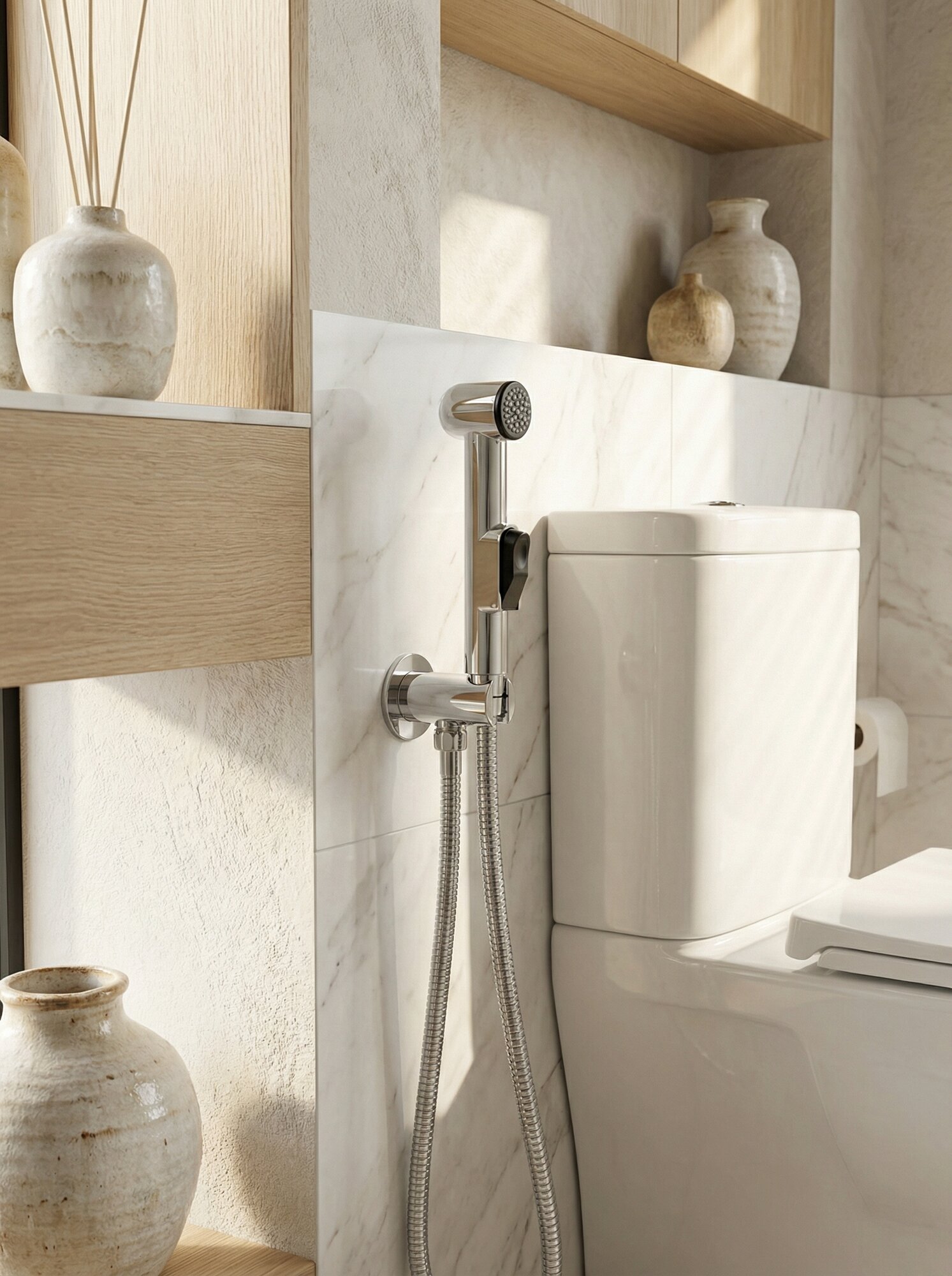 ESKO. Гигиеническая лейка для биде, душа и ванны / ручной душ для шланга