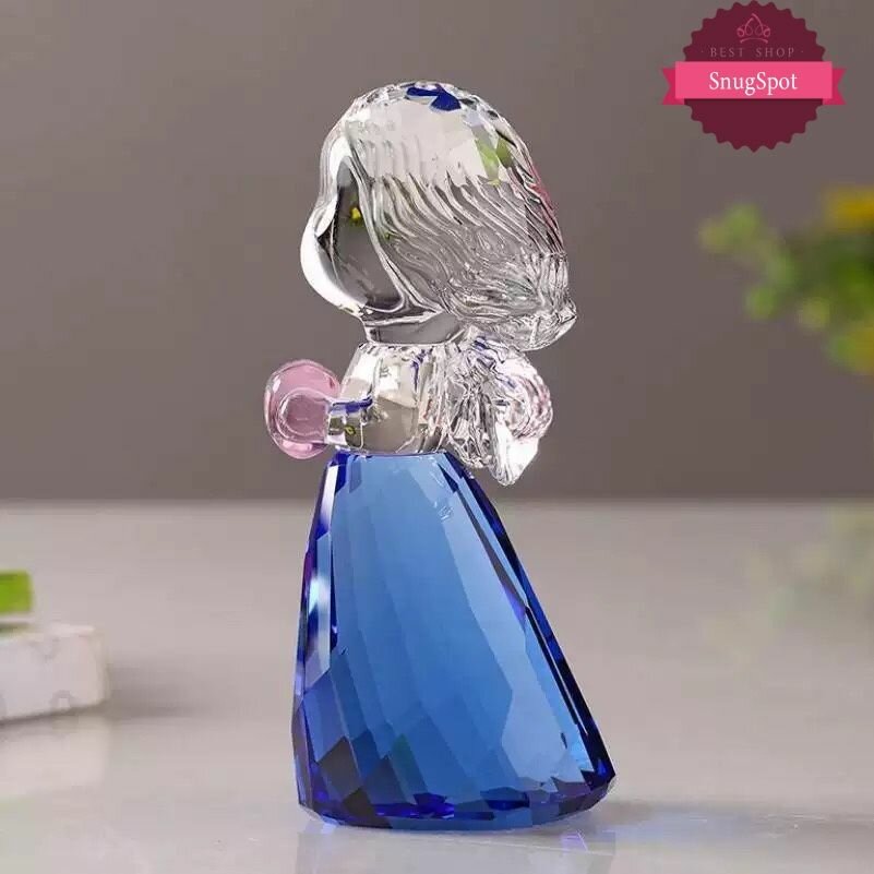 Статуэтка маленького ангела из хрусталя