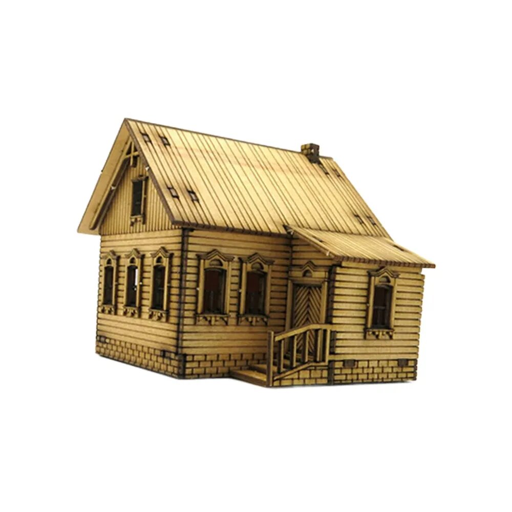 1/72 строительные модели европейский дом диорама сцена