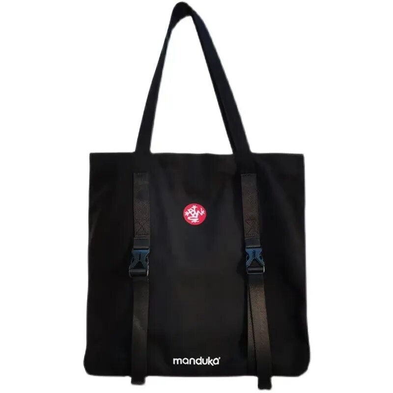 Manduka Многофункциональная сумка для йоги M Черного цвета из полиэстера с ручками на плечо для взрослых.