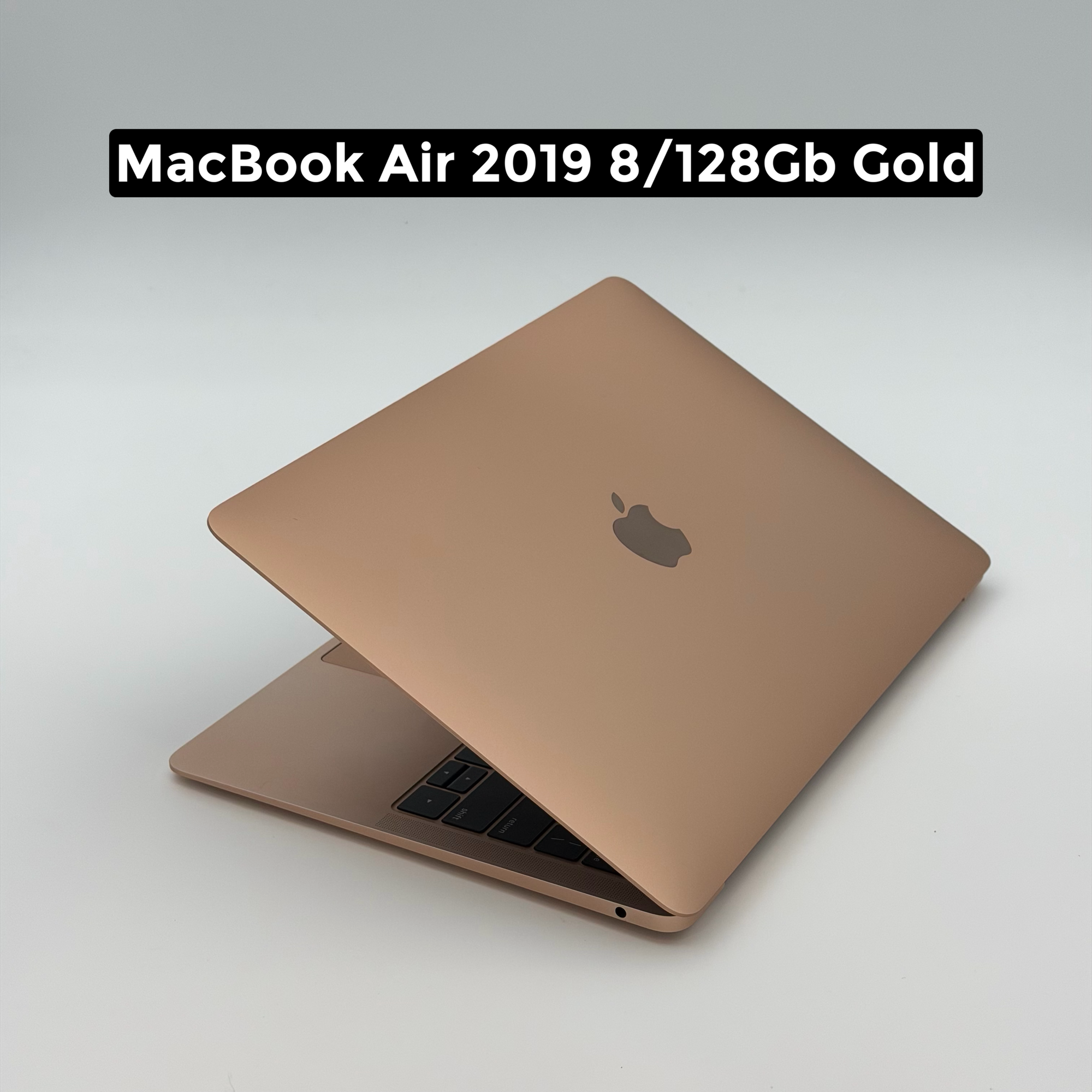 13.3" Ноутбук Apple MacBook Air 13 Mid 2019 2560x1600, Intel Core i5 1.6 ГГц, RAM 8 ГБ, LPDDR3, SSD 128 ГБ, Intel UHD Graphics 617, macOS, Золотой