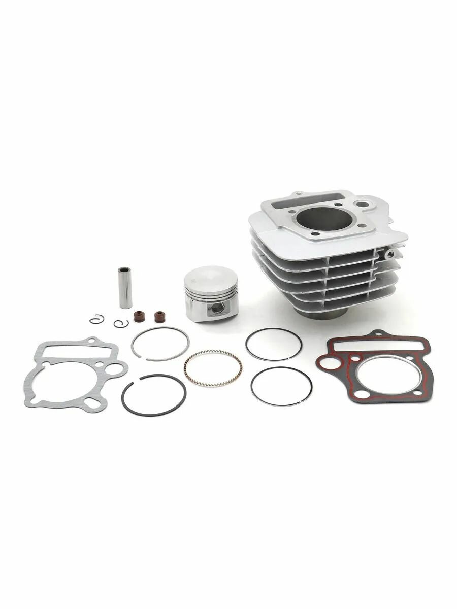 Поршневая группа 153FMI 124см3 D52,4 p13, H рубашки 78мм, H поршня 44мм, круглый масл. канал, чёрная; ACTIV, IROKEZ, TTR125-2, T125, ATV125