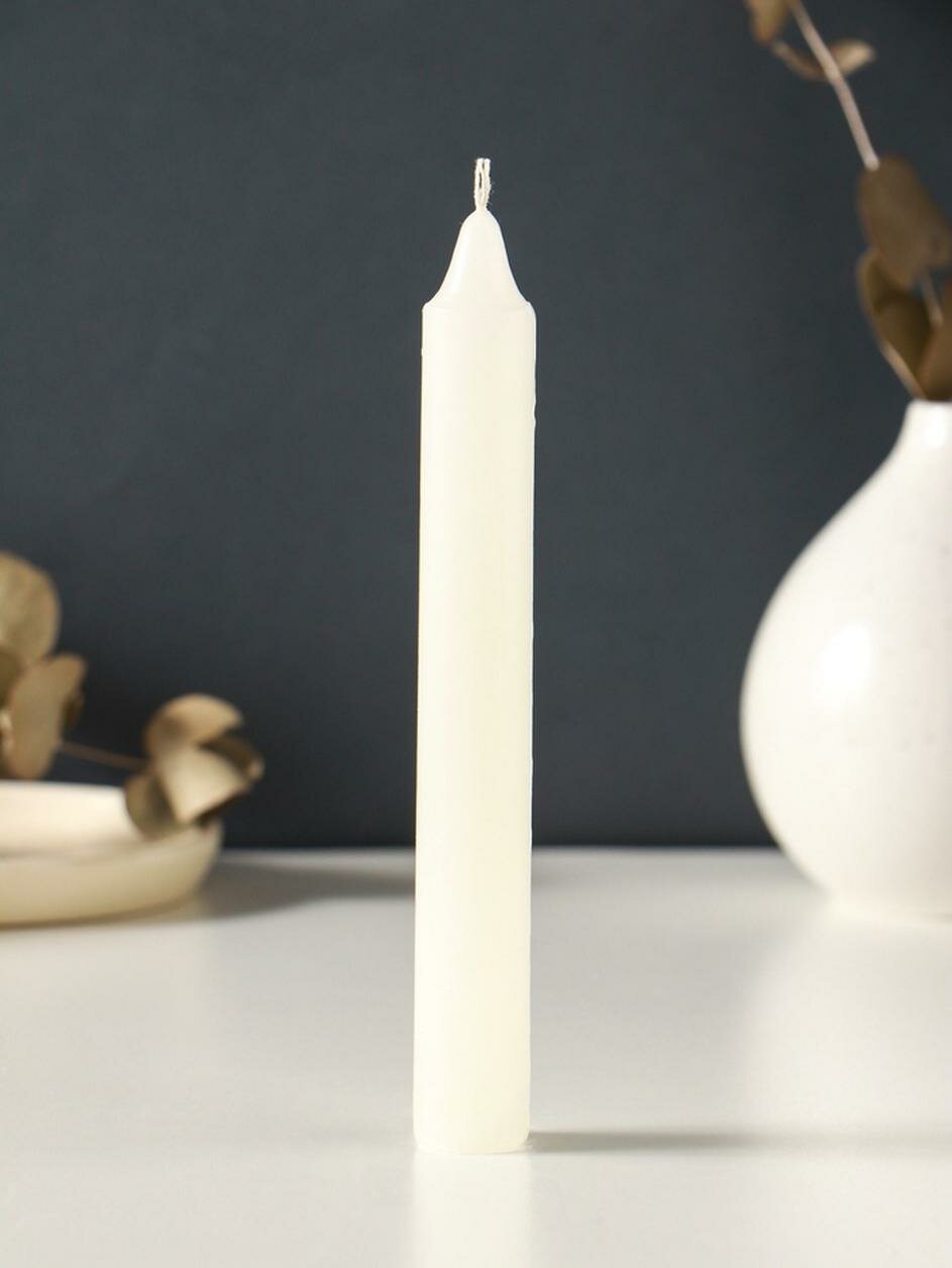 Набор свечей хозяйственных 6 шт, 50 г, 17 см, время горения 7-8 ч