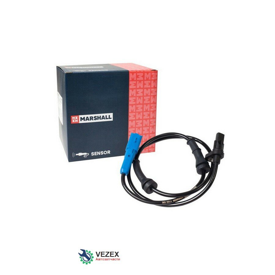 MARSHALL MSE0096 Датчик ABS задн. Citroen C3 II 09-, C-Elysee 12- Peugeot 207 06-, 207 06-, 208 I 12-, 301 12- (MSE