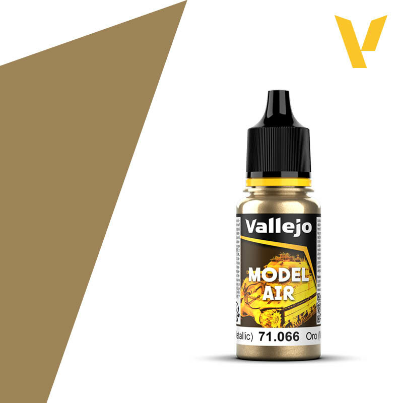 Краска Vallejo Model Air Gold 17мл. 71.066 акриловая для аэрографа