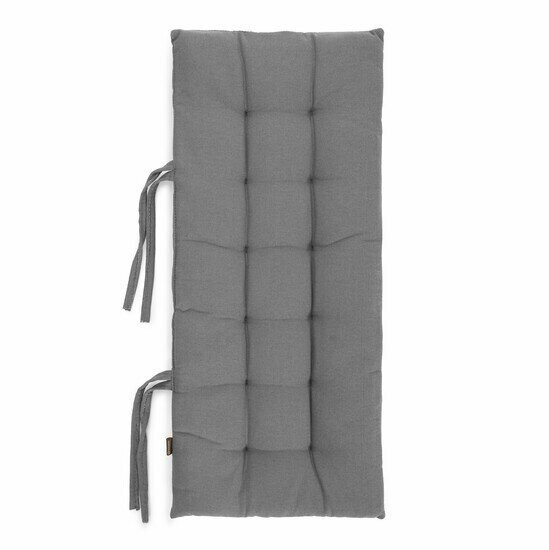 Матрас для садовой скамьи TetChair, серая ткань, 98х40х3,5 см