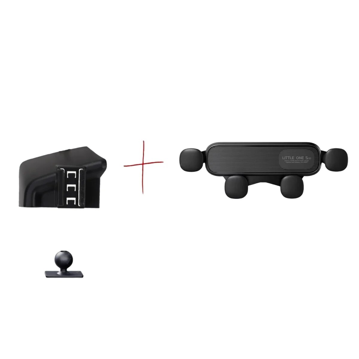 Держатель телефона в авто Toyota Land Cruiser 200 2016-2020, Base and Holder 1