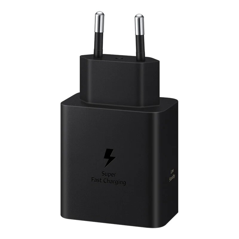 Зарядное устройство SAMSUNG PD 60W, оригинальное сетевое зарядное устройство для ЕС, сверхбыстрая зарядка, кабель Type-C 3A, для Galaxy S26 Ultra S25 S24 S23 S22 Plus Note20