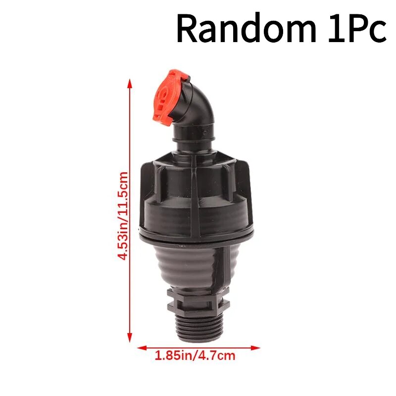 Пластиковый вращающийся разбрызгиватель 1/2", 4 точки