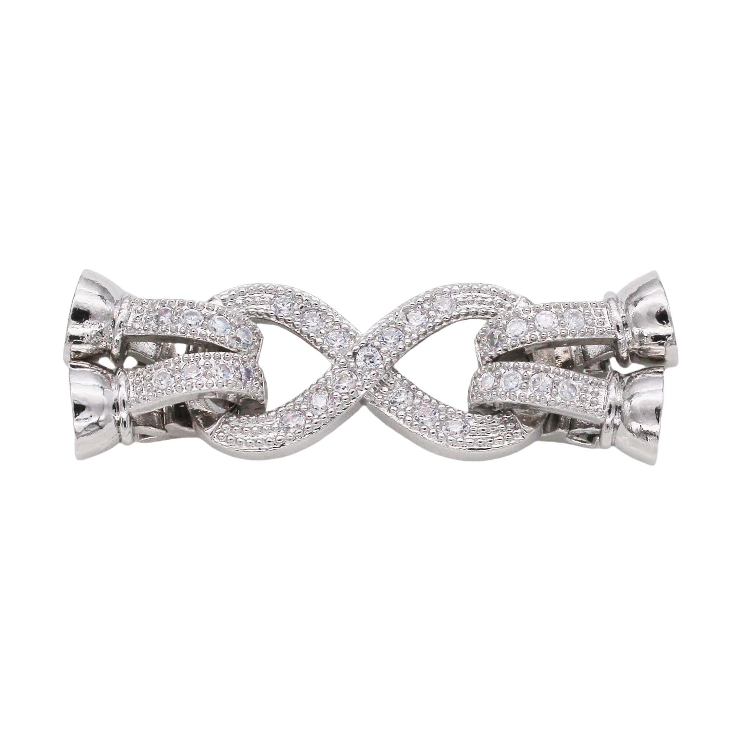 Декоративные застежки Juya, белый, White Gold