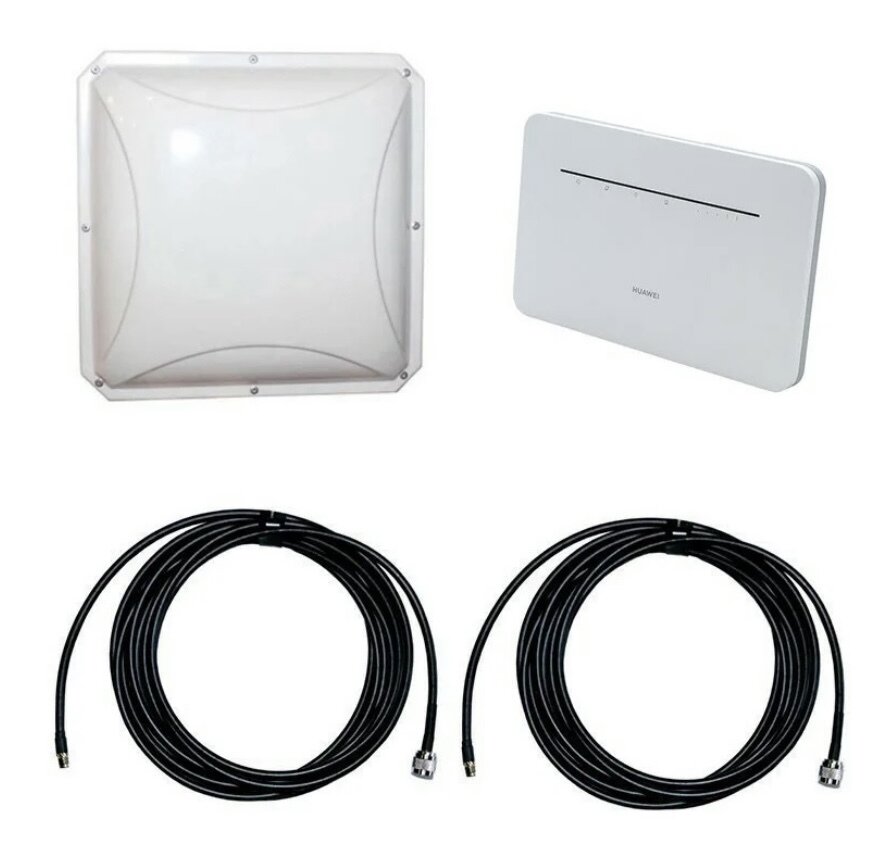 Роутер 4G B535-232 комплект с антенной c Petra bb mimo 15db
