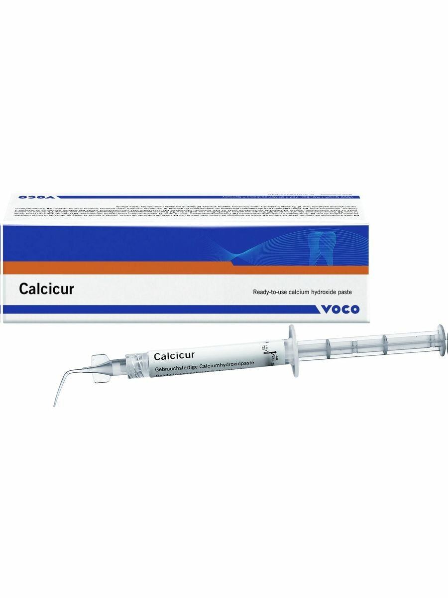 Calcicur (Кальцикур) - материал для временого пломбирования корневых каналов, 2 мл, Voco