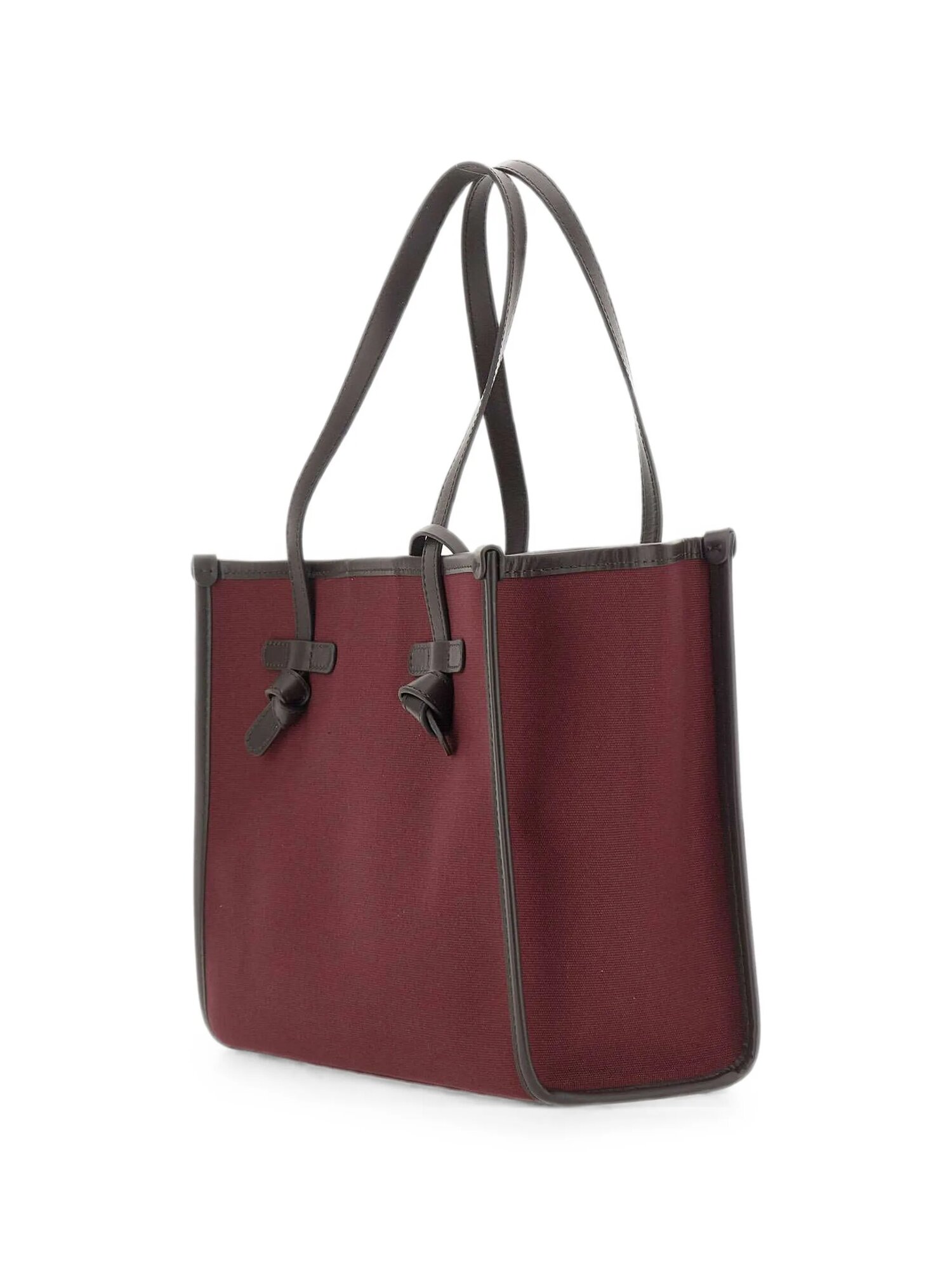 Сумка  Medium Marcella canvas tote bag, красный — фото 1