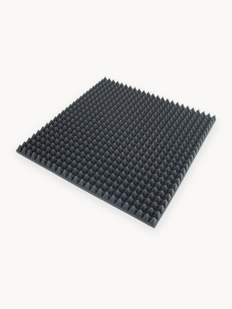 Самоклеящийся акустический поролон, Шумология Topp 20 КС серый (475*475мм)