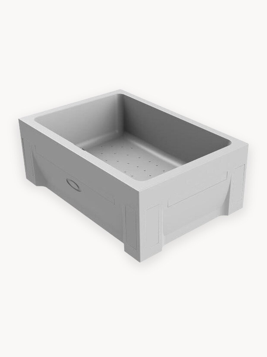 Высокий поддон Radomir к душевому углу Верчелли 119х81 левый