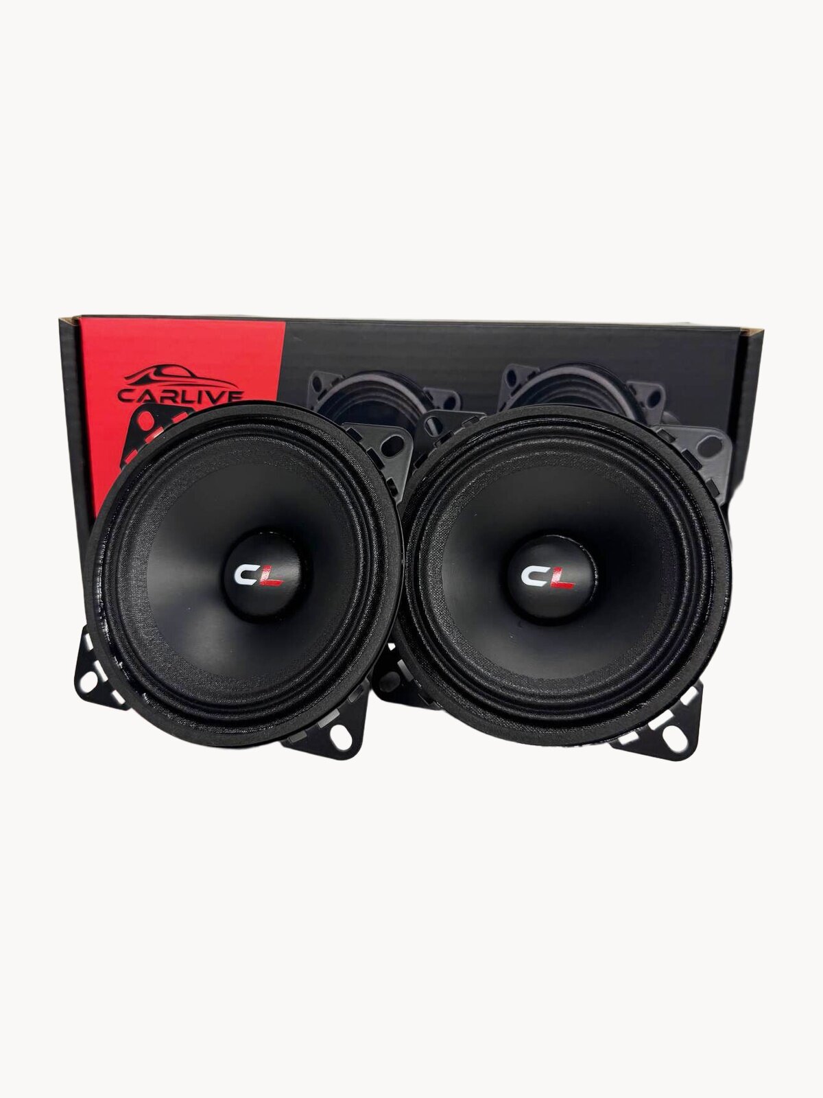 Автомобильные динамики 10 См (4 Дюймов), 40 Вт/ Комплект из 2 штук