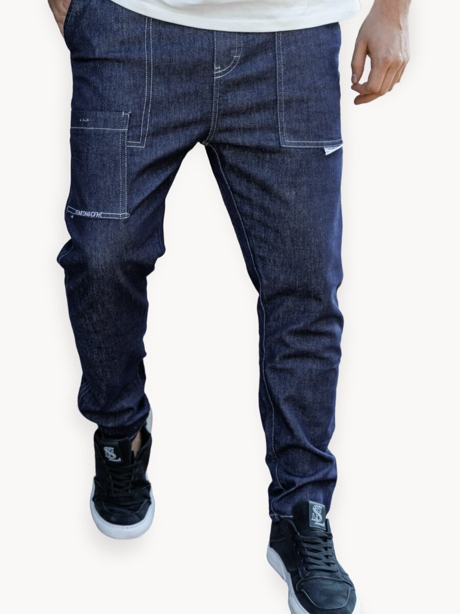 Джинсы бананы летние тонкие мужские 