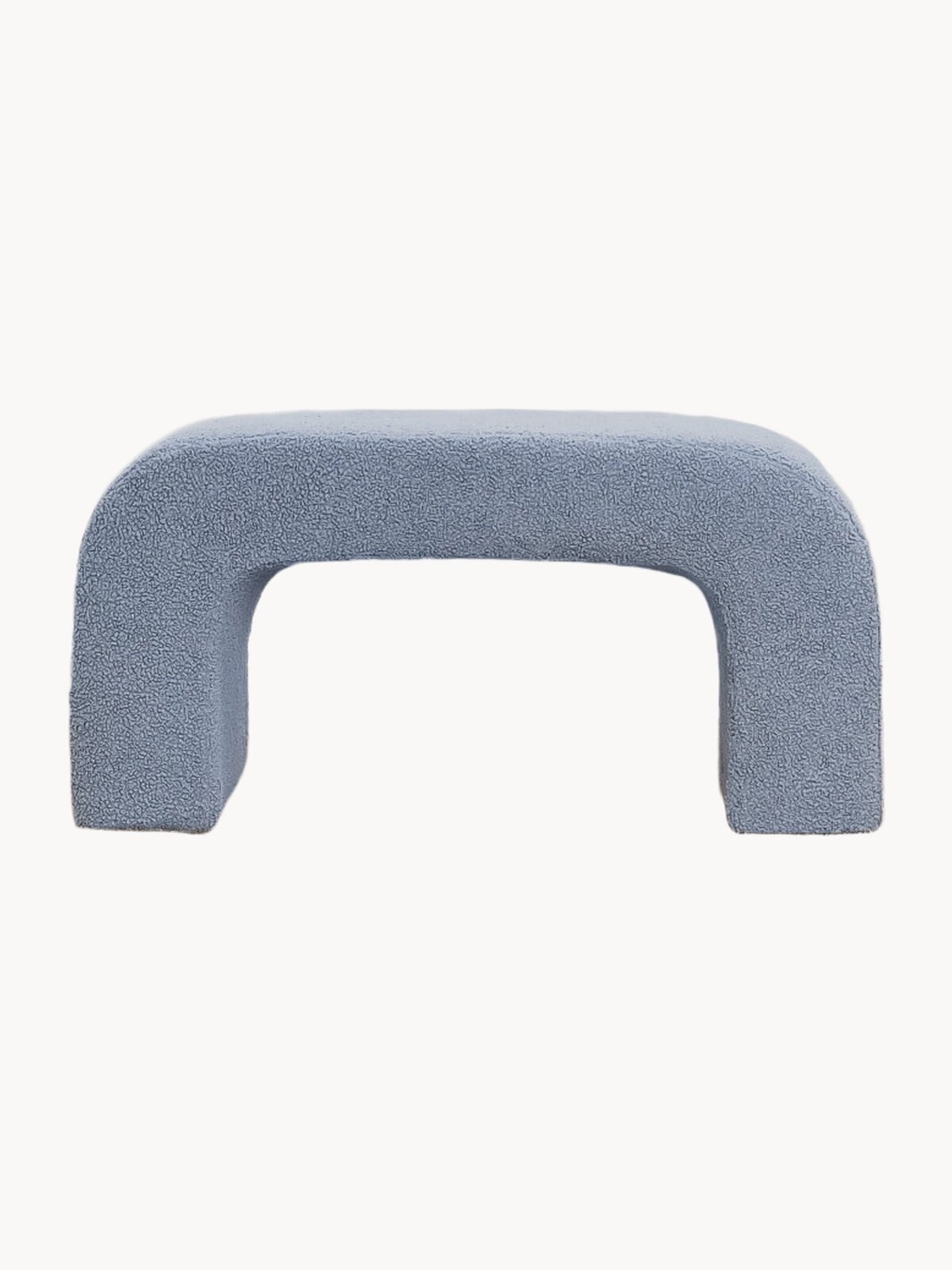 Пуфик для прихожей, спальни и туалетного столика мягкий букле