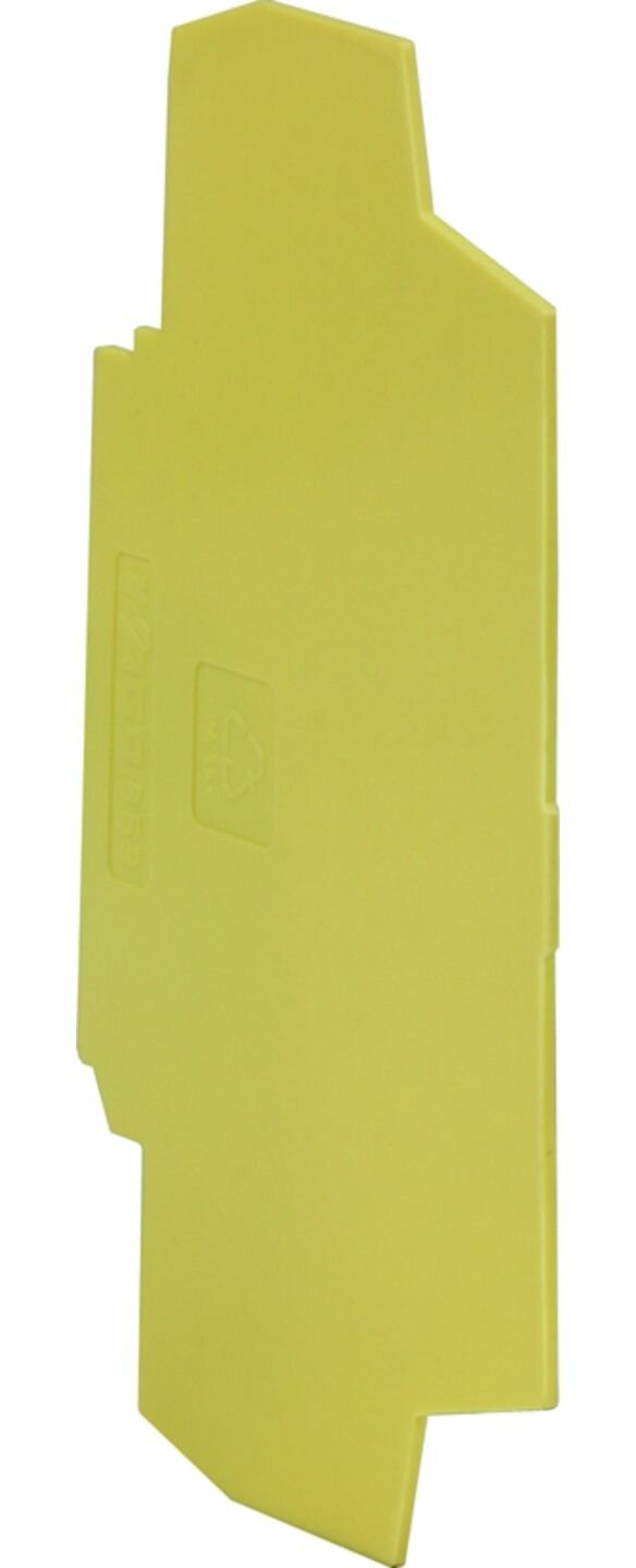 Молниезащита DEHN концевая пластина для клемм DEHNconnect RK желтая
