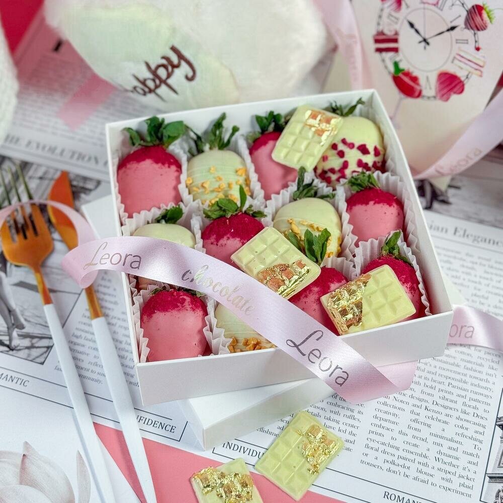 Подарочный набор для женщин. В наборе 9-16 шт. Премиум шоколад. N1180