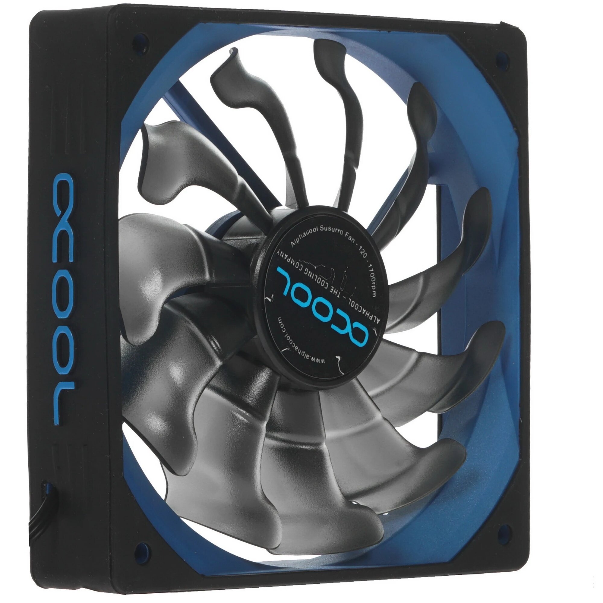 Вентилятор 120x120x25 Alphacool Susurro, 1700rpm, 22.5dB(M), 0.25A
