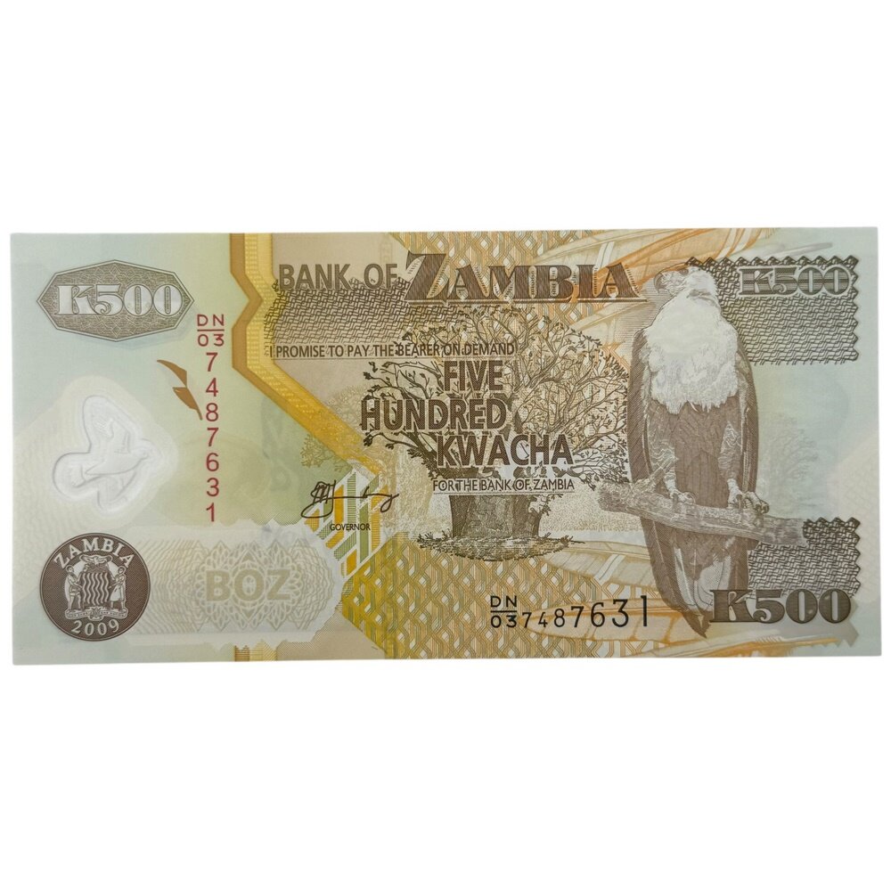 Замбия 500 квач 2009 г. (Серия DN-03)